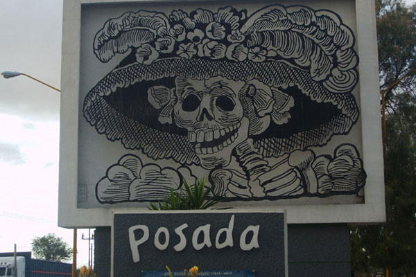 Pastores Quieren que se Retire Imagen de La Catrina y El Gallero ...