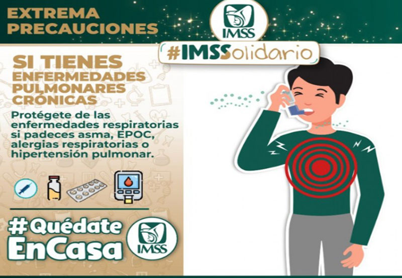 Exhorta IMSS a Población con Asma y EPOC Extremar Cuidados en Temporada ...