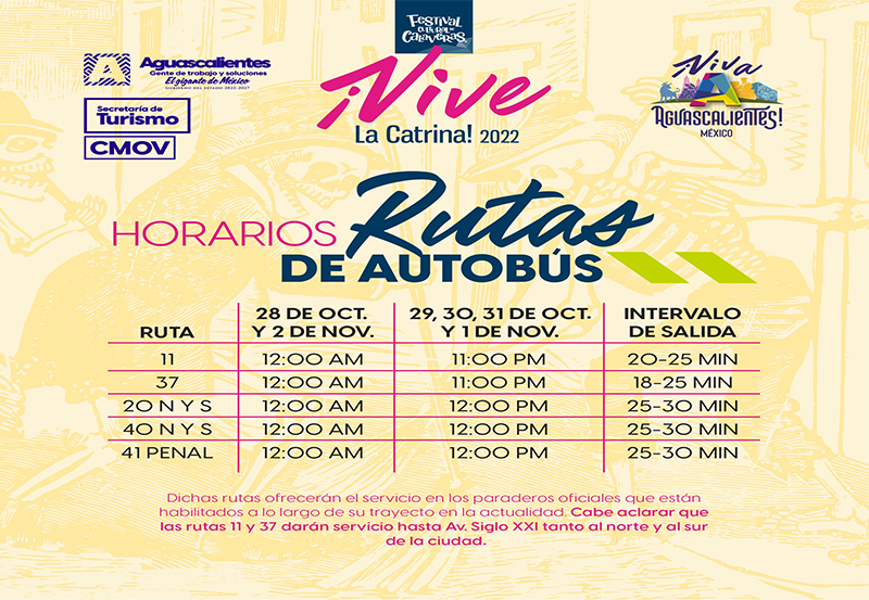 Amplían Horarios de Servicio Siete Rutas de Camiones Urbanos | Palestra ...