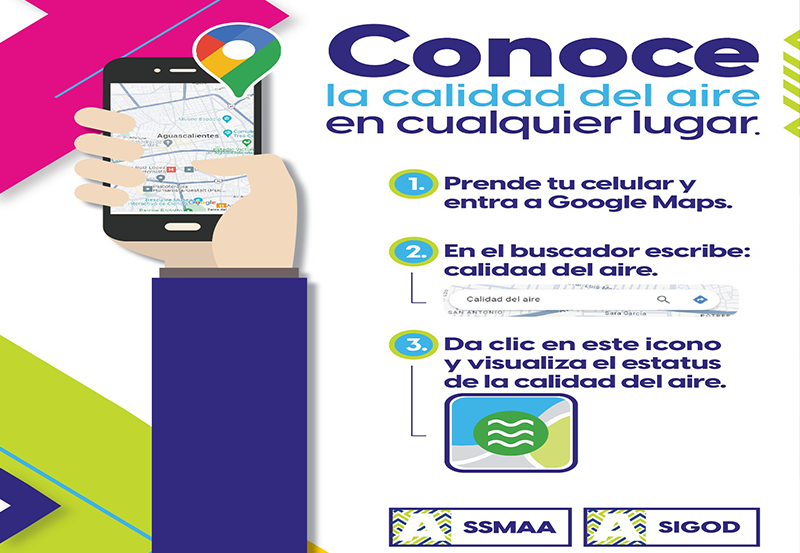 Hidrocalidos Podrán Consultar Calidad del Aire en Google Maps ...